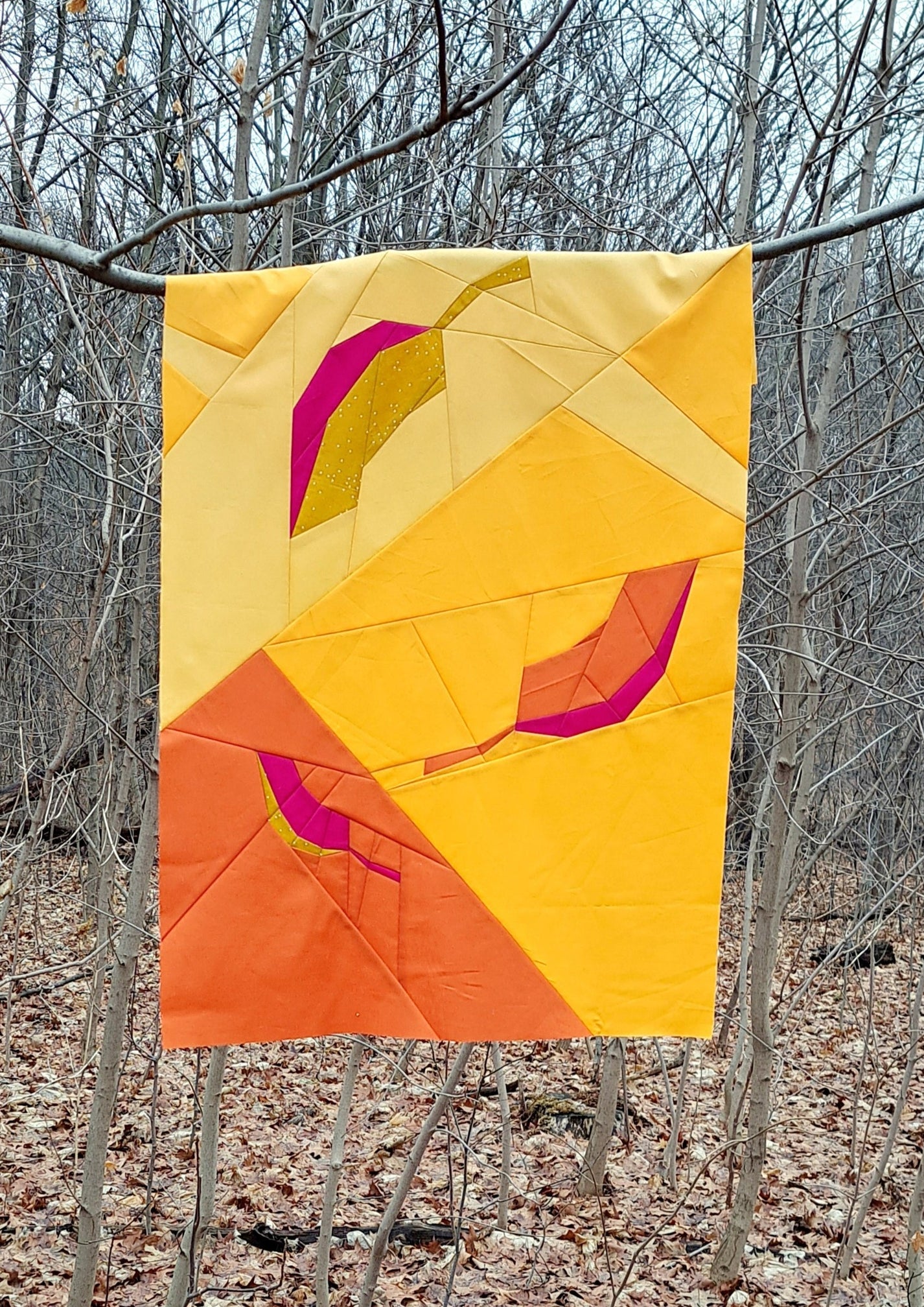 Autumn Leaves Quilt Block - PDF Pattern – Ships & Violins